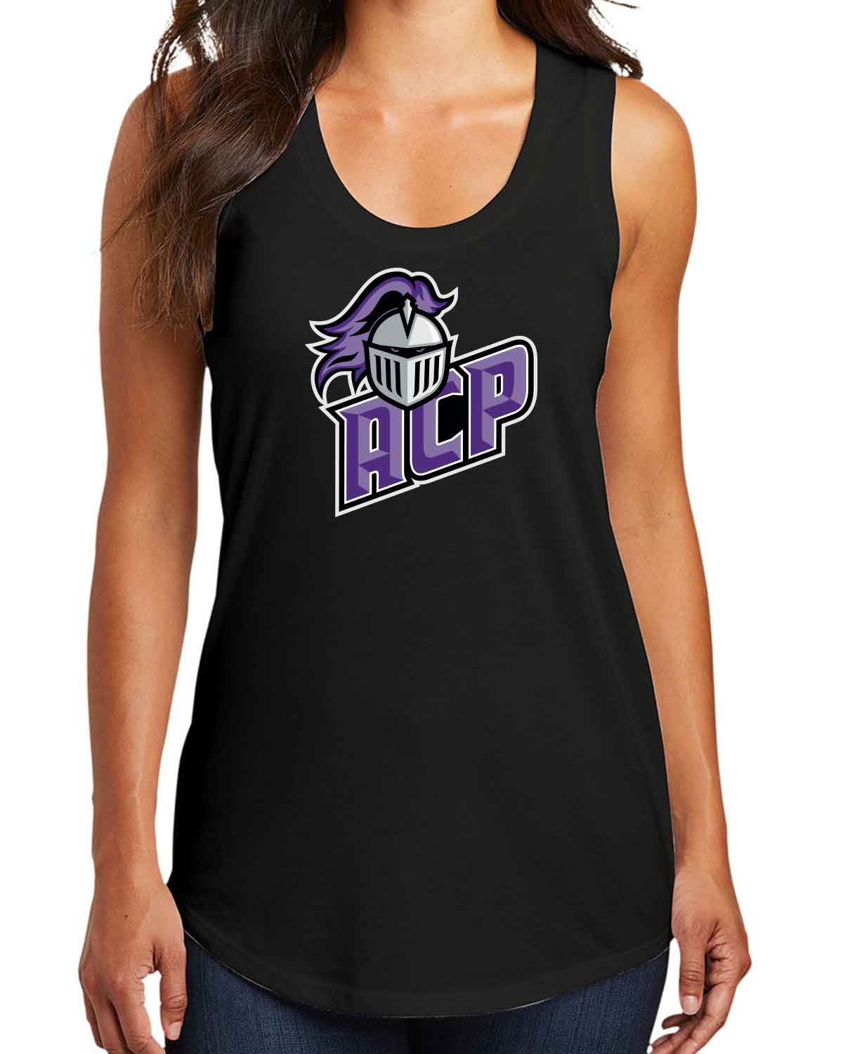ACP Knights Spirit | Women's Racerback Tank (DM138L) | Core Design ...