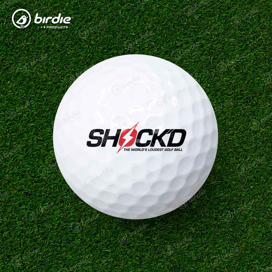 Shock'd Golf Ball | World's Loudest Golf Balls – Birdie Products