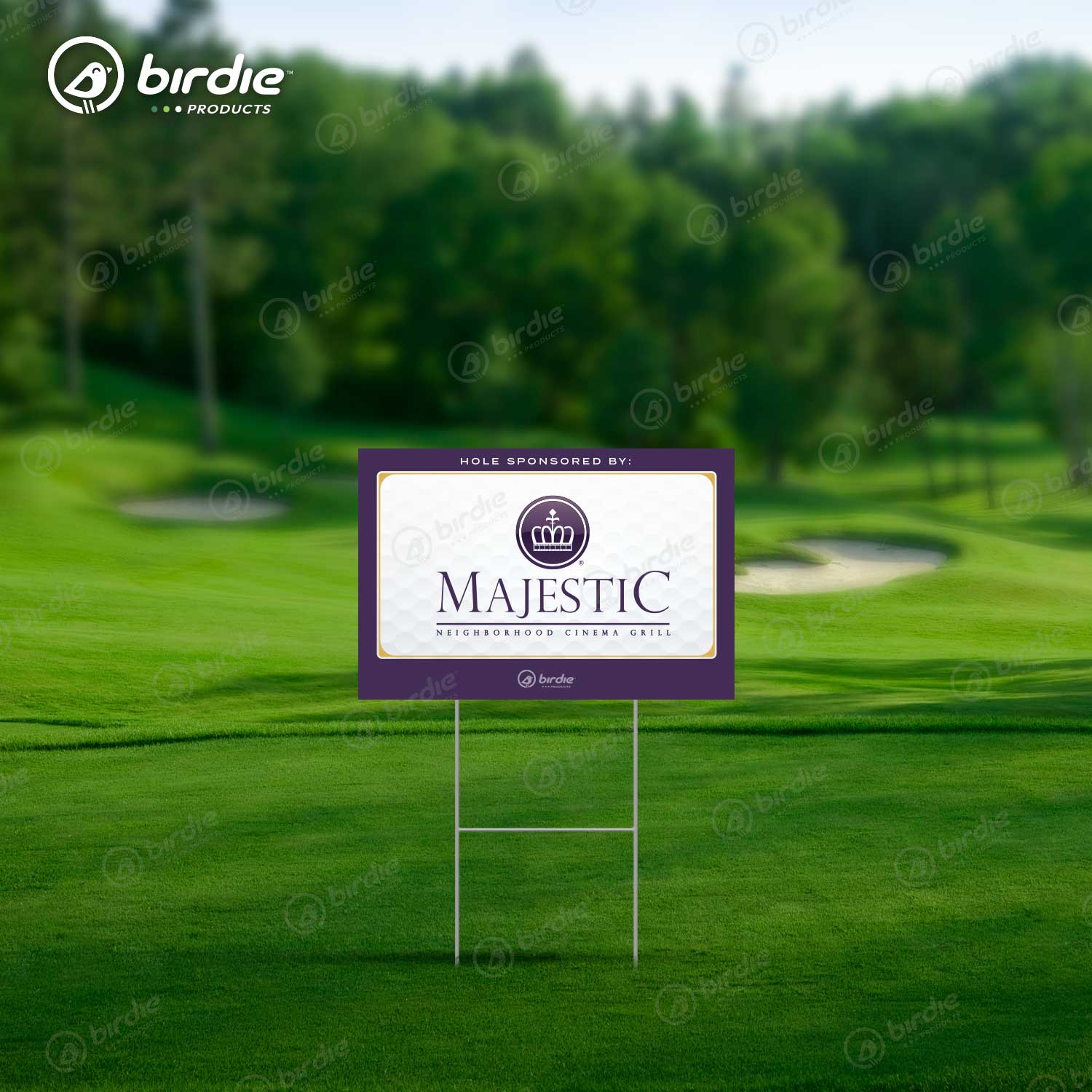 Golf Tournament Signage – Birdie Products